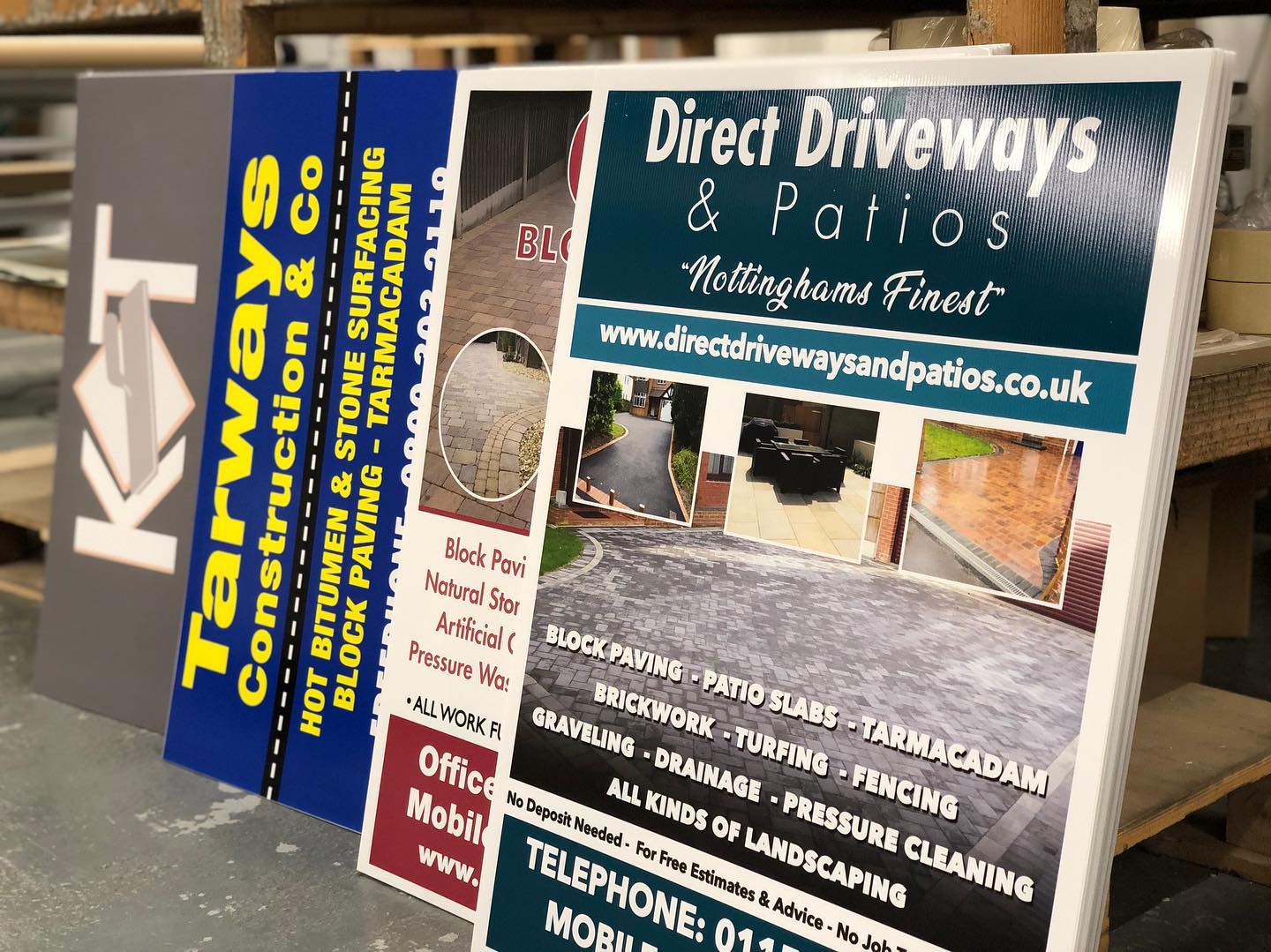 Perfect Construction Site Boards in Southend-on-Sea
